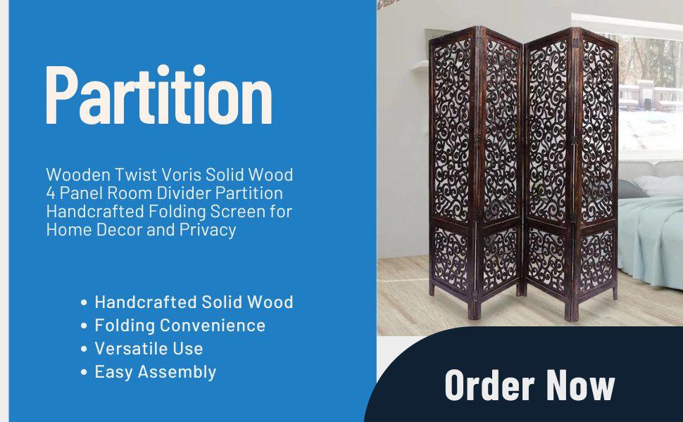 wooden room partition — WoodenTwist