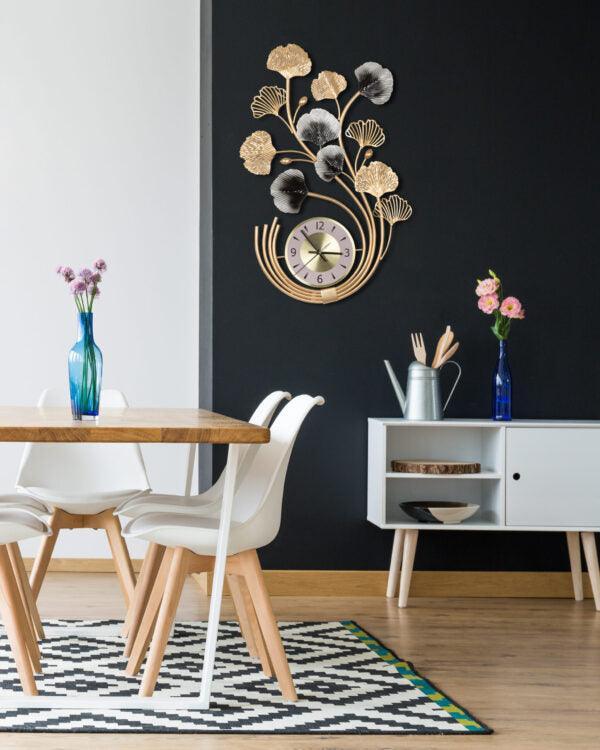 Buy Half Design Wall Clock Online at Woodentwist. — WoodenTwist