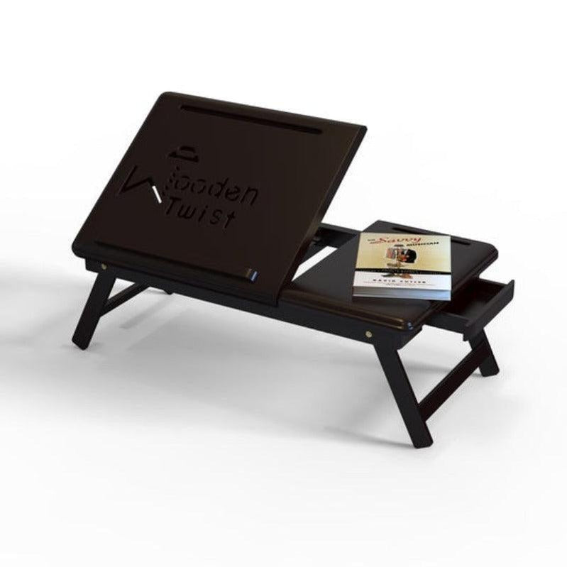 Wooden Laptop Table for Bed @ High Quality Foldable Tables @ Wooden ...