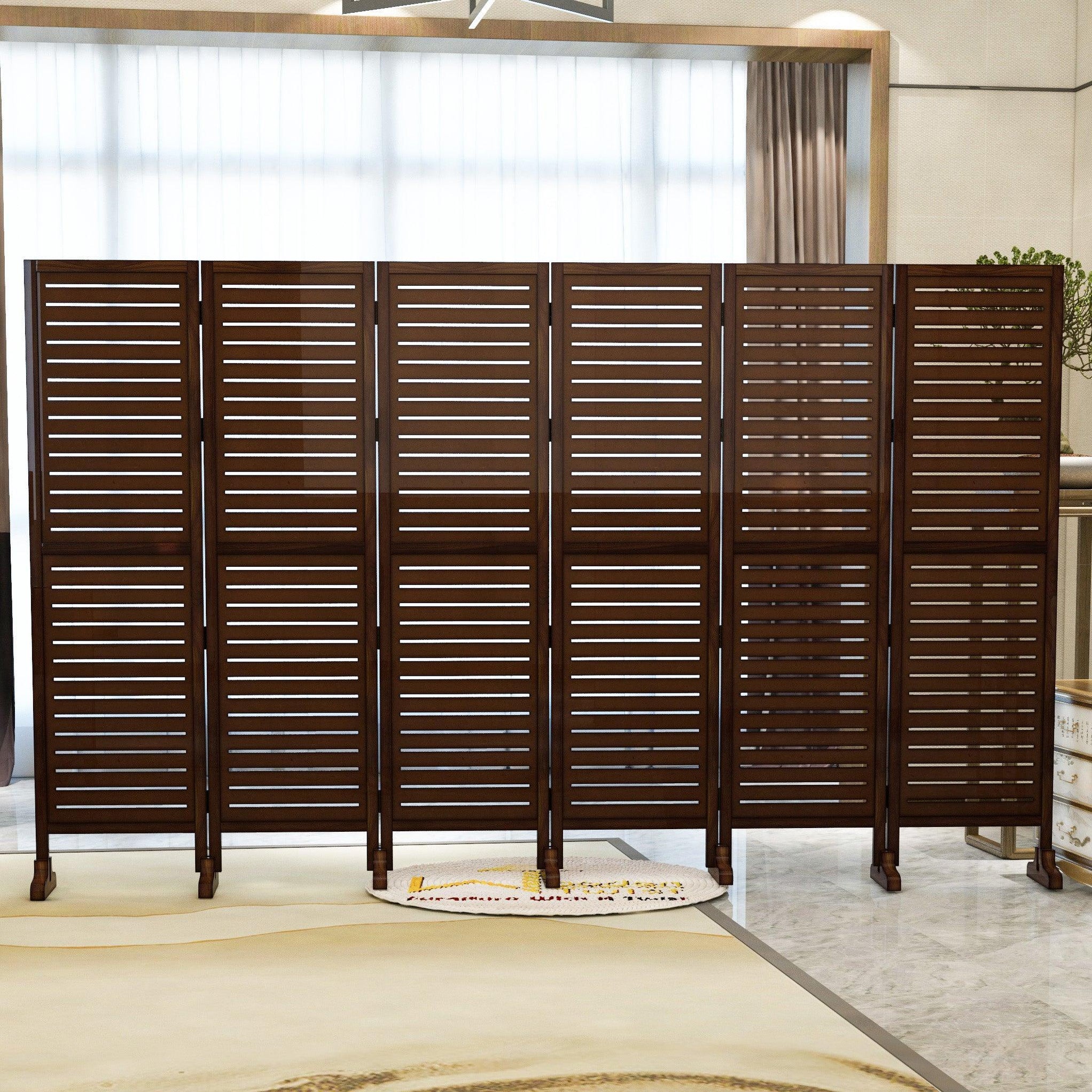 Buy Premium Solid Wood Room Divider ( 4 Panels ) Online - WoodenTwist