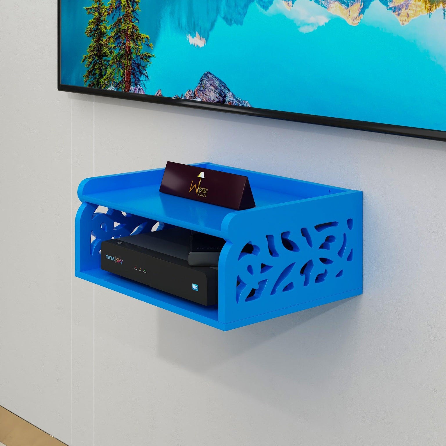 Wooden Set Top Box Holder, Stand @ Up To | 35 - 65% 0FF | in Bharat ...