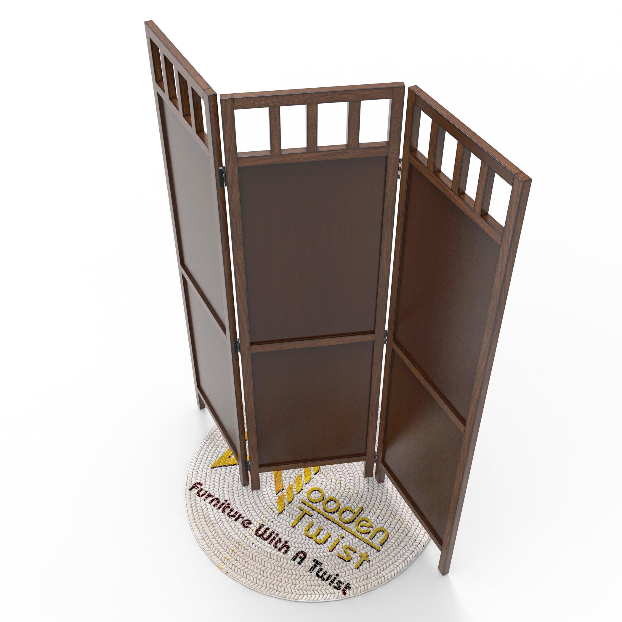 Buy Solid Wood Partition Screen Room Divider Wood Separator/Office ...