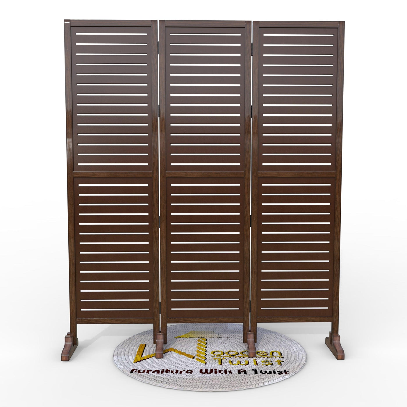 Buy Premium Solid Wood Room Divider ( 4 Panels ) Online - WoodenTwist