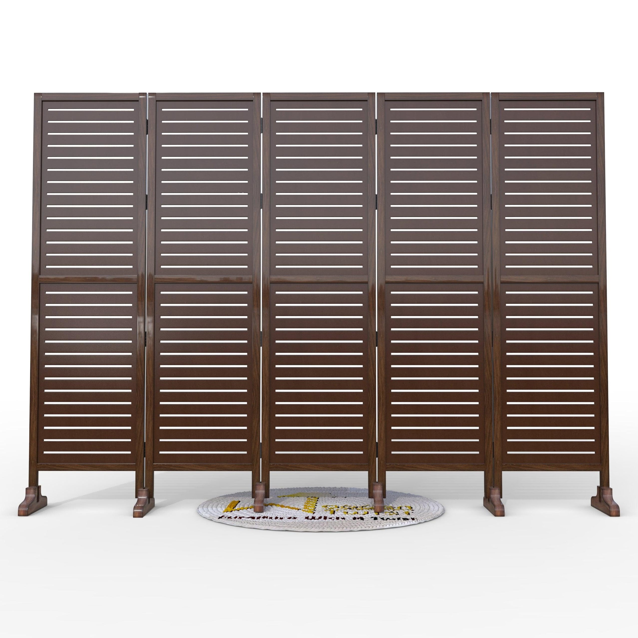 Buy Premium Solid Wood Room Divider ( 4 Panels ) Online - WoodenTwist
