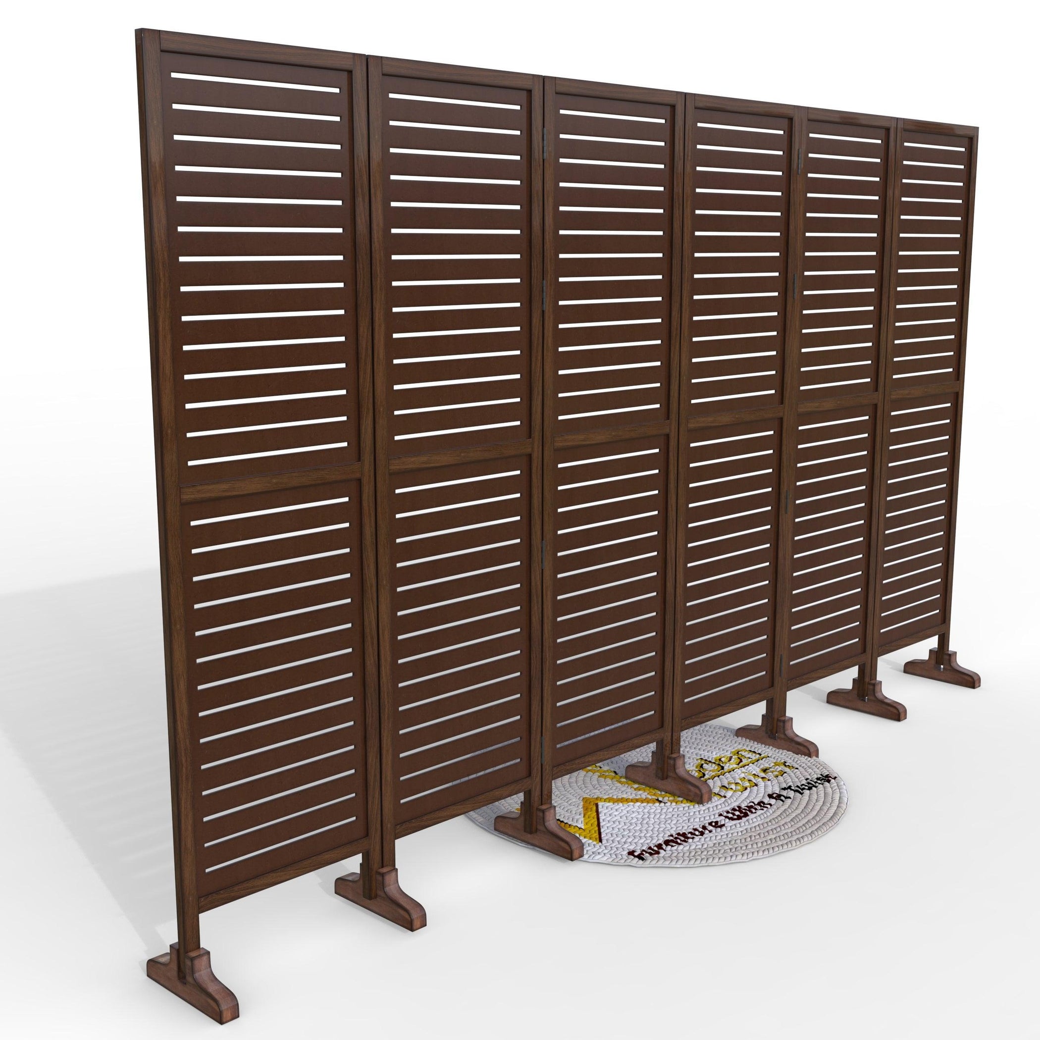 Buy Premium Solid Wood Room Divider ( 4 Panels ) Online - WoodenTwist