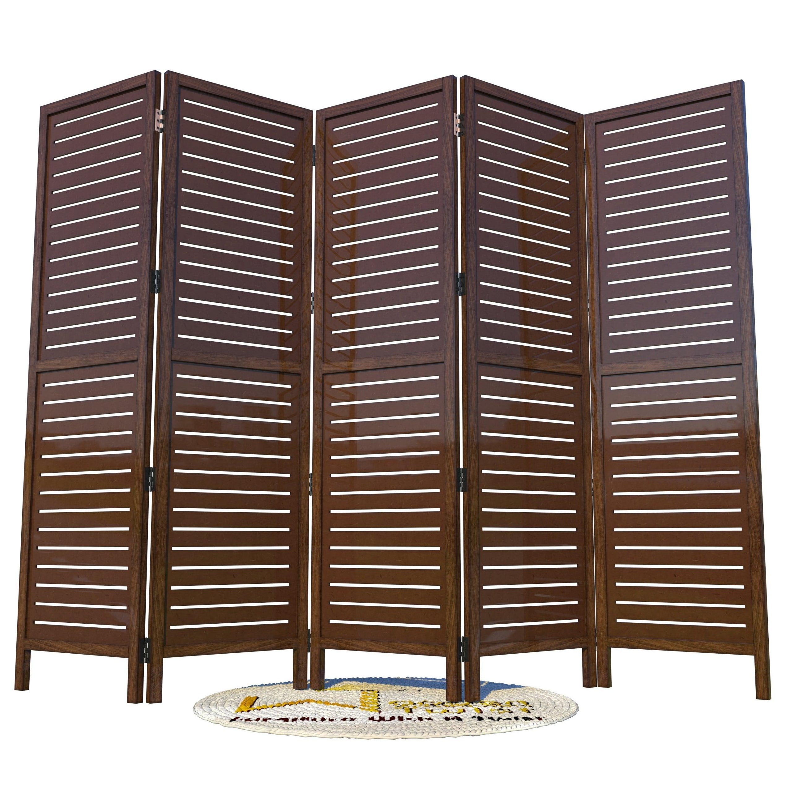Buy Wooden Handicrafts Partition Wooden Room Divider (Mango Wood ...