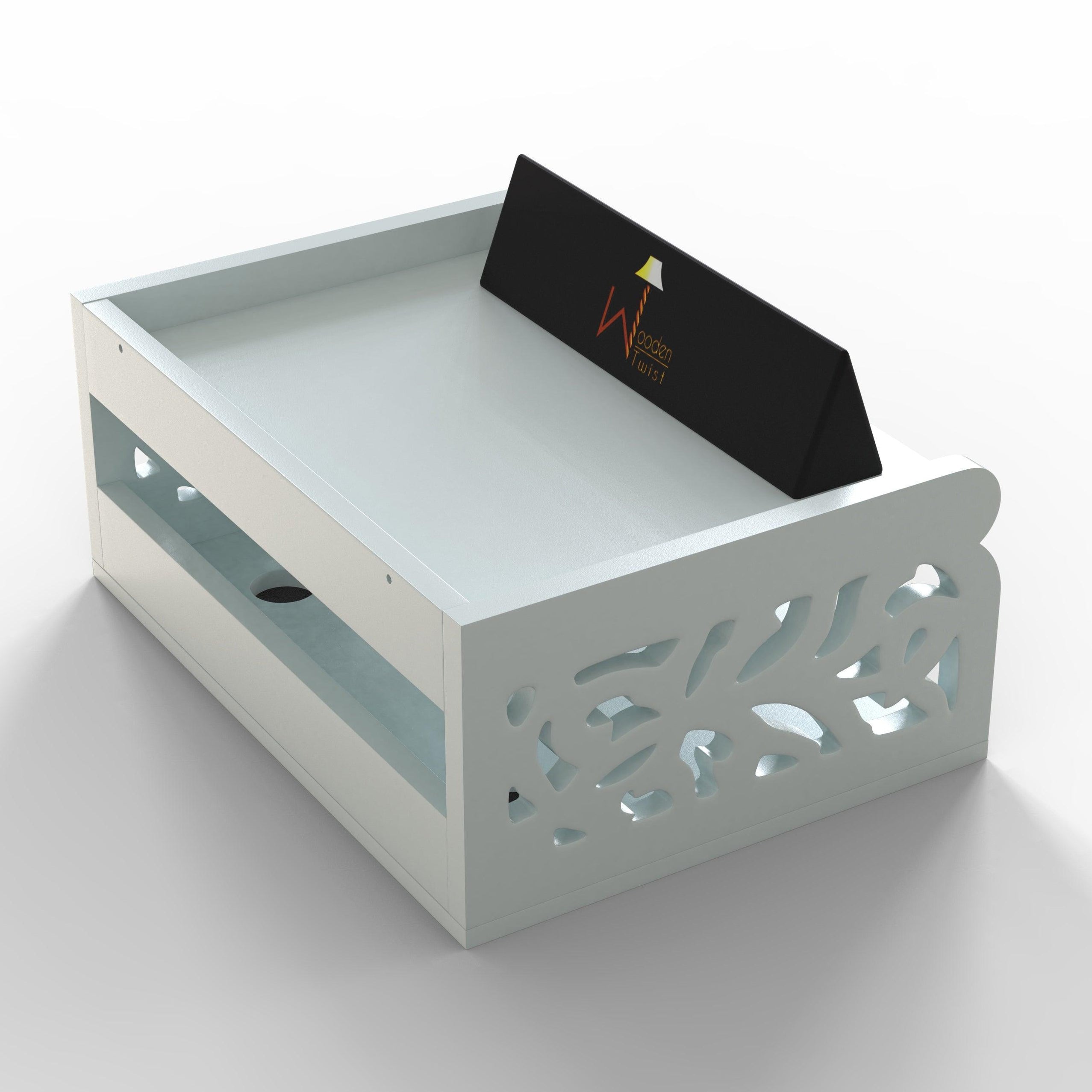 Buy Wooden Beautiful Design Set top box Wall Shelf Online-Set Top Box ...