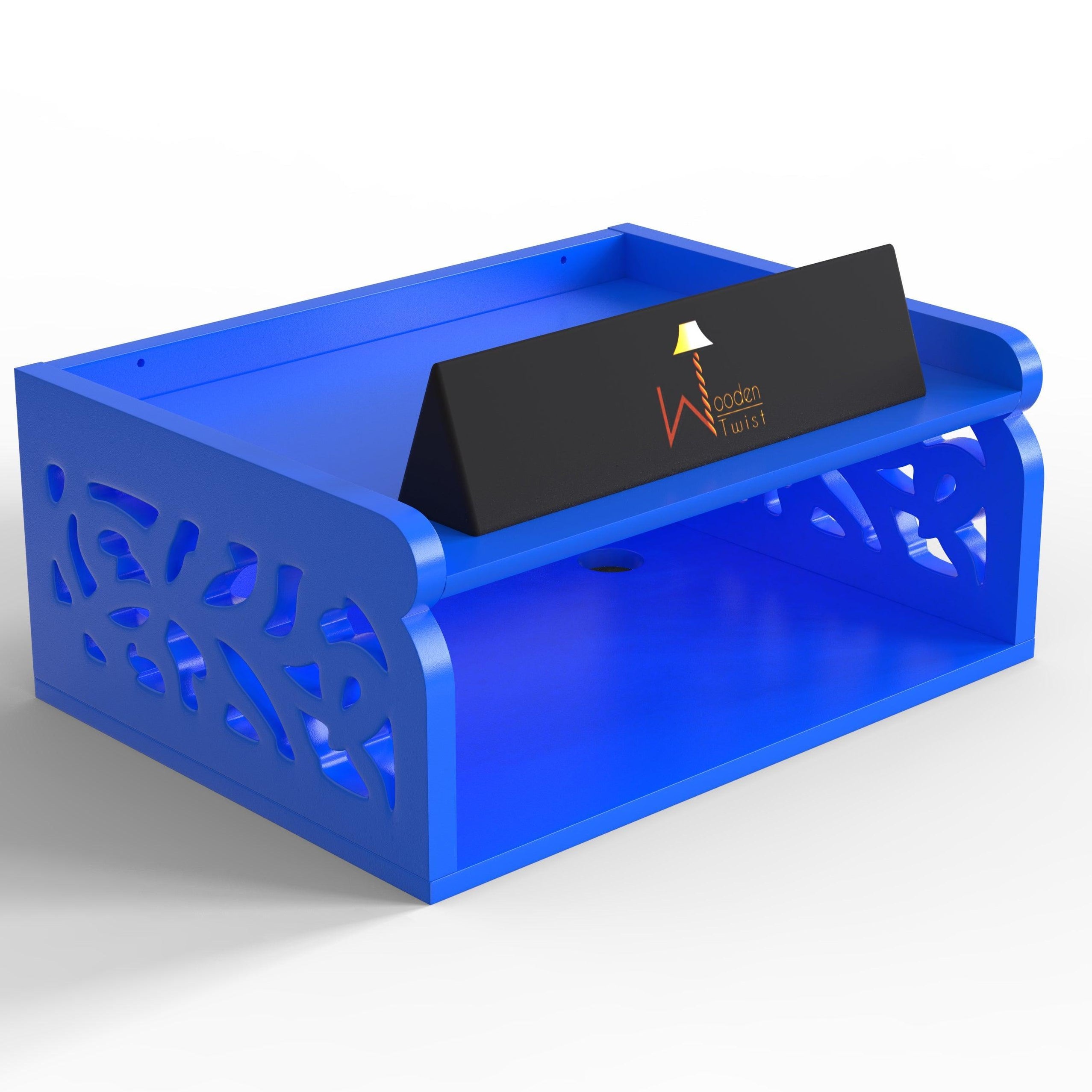 Buy Wooden Beautiful Design Set top box Wall Shelf Online-Set Top Box ...