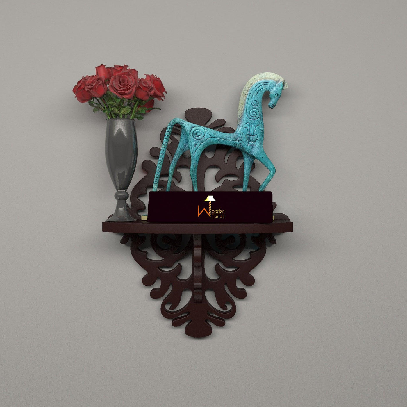 Buy Beautiful Wooden Decorative Floating Wall Shelves Online-Floating ...