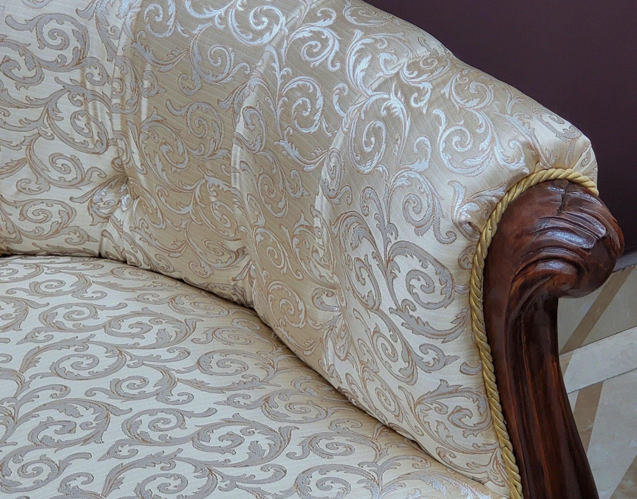 Buy Céleste Wooden Couch for Home & Office Chaise Lounge Settee Online ...