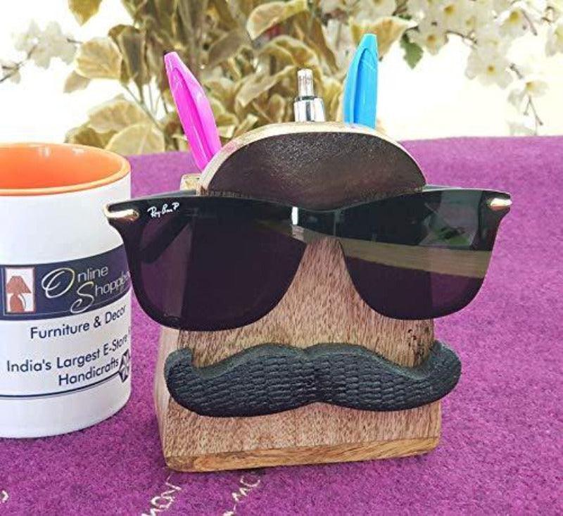 Buy Wooden Spectacle/Eyeglass Holder-Online-Wooden desk organizer ...
