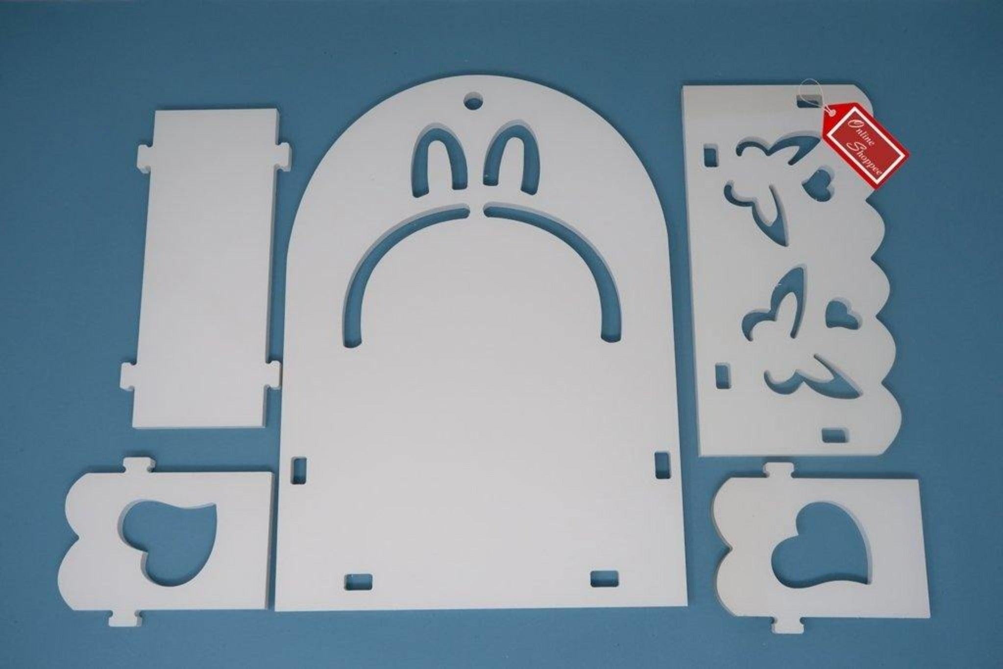 Buy Wooden Wall Decor Letter Rack Online-Key Holders-WoodenTwist