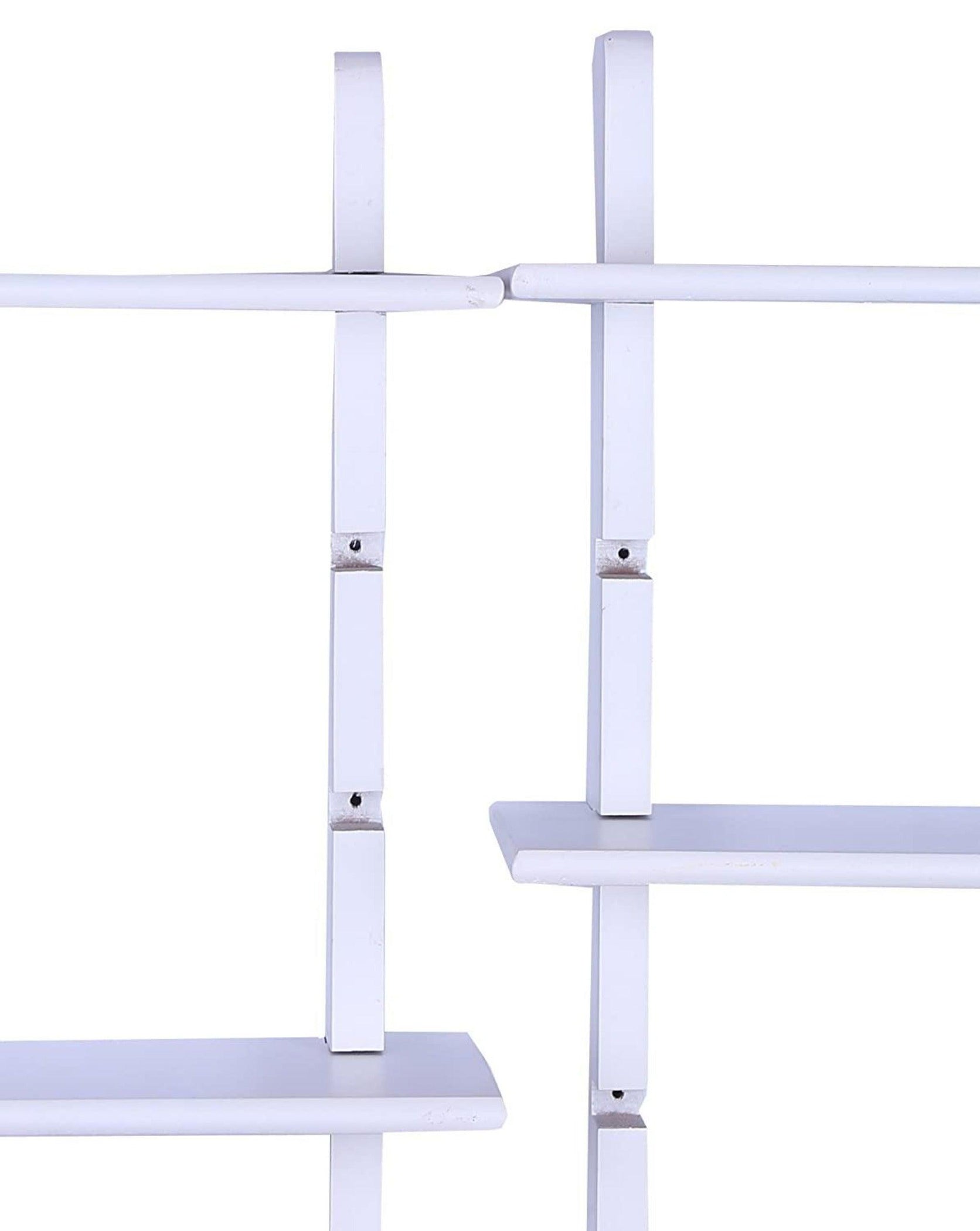 Buy Beautiful Ladder Wall Shelf Online-Solid Wood Bracket Wall Shelves ...