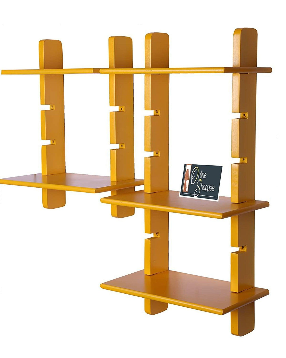 Buy Beautiful Ladder Wall Shelf Online-Solid Wood Bracket Wall Shelves ...