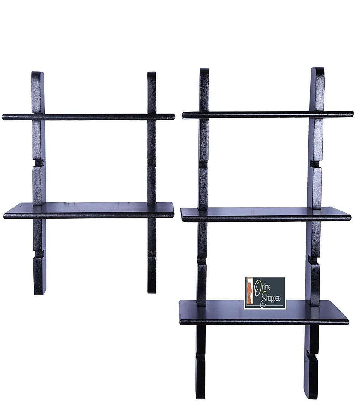 Buy Beautiful Ladder Wall Shelf Online-Solid Wood Bracket Wall Shelves ...