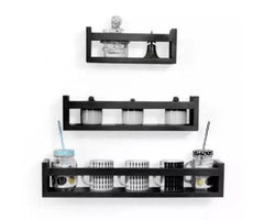 Buy Wooden Wall Decor Multipurpose Kitchen Wall Rack Online-Kitchen ...