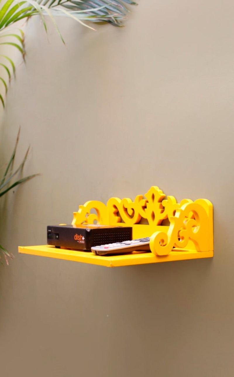 Buy Wooden Beautiful Design Set top box Wall Shelf Online-Set Top Box ...