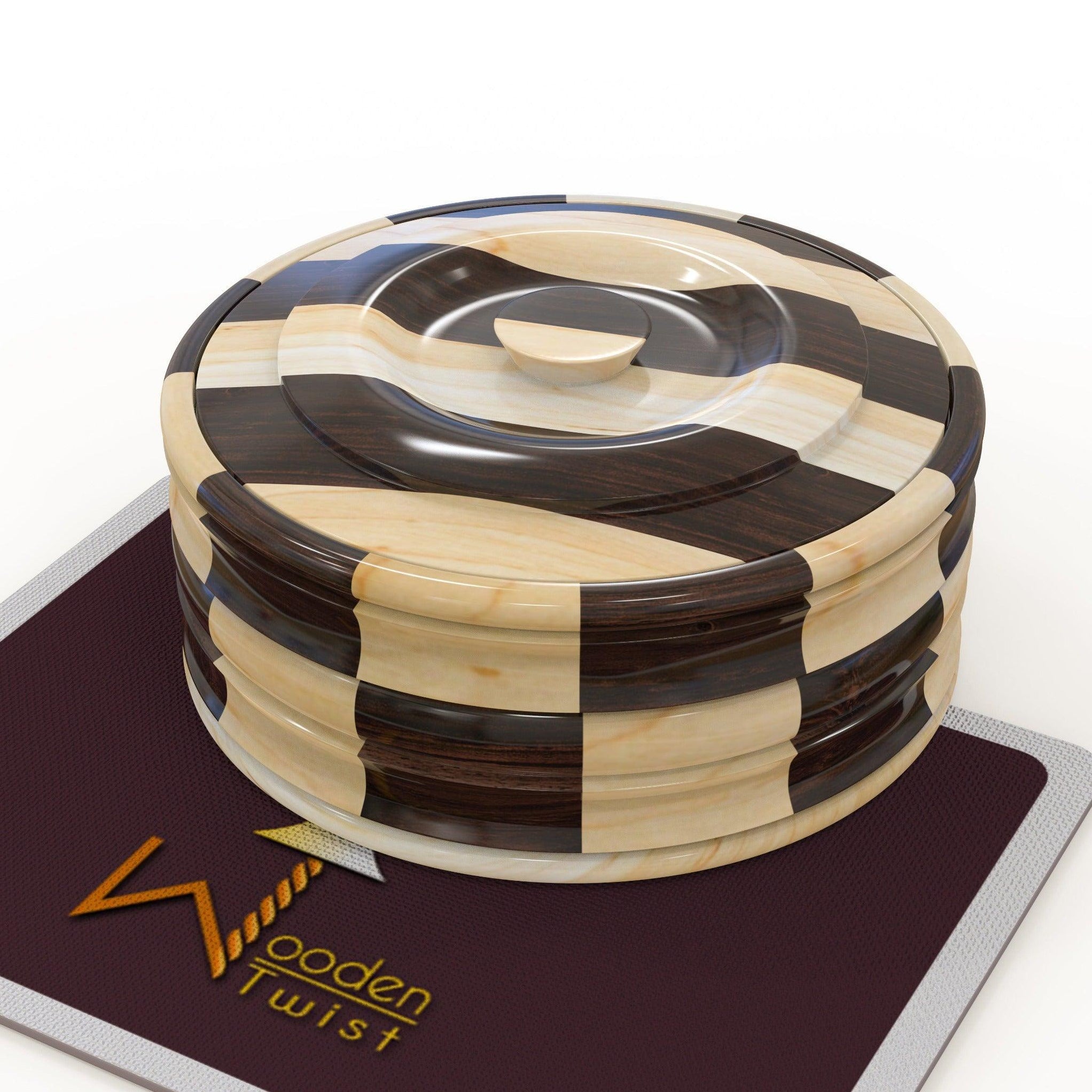 Buy Wooden Antique Handcrafted Chapati Box Online-Spoons & Ladles ...