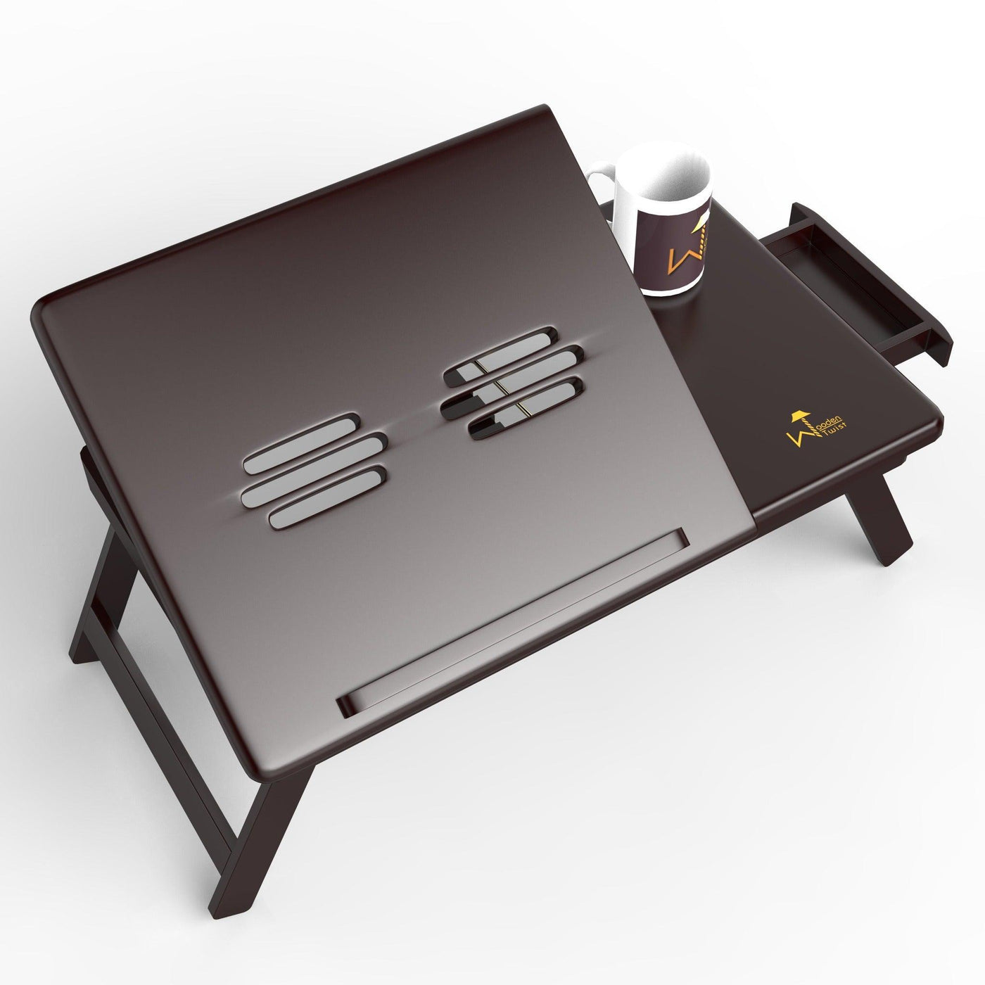 Buy Wooden High Quality Laptop Table Foldable Laptop Table Online at ...