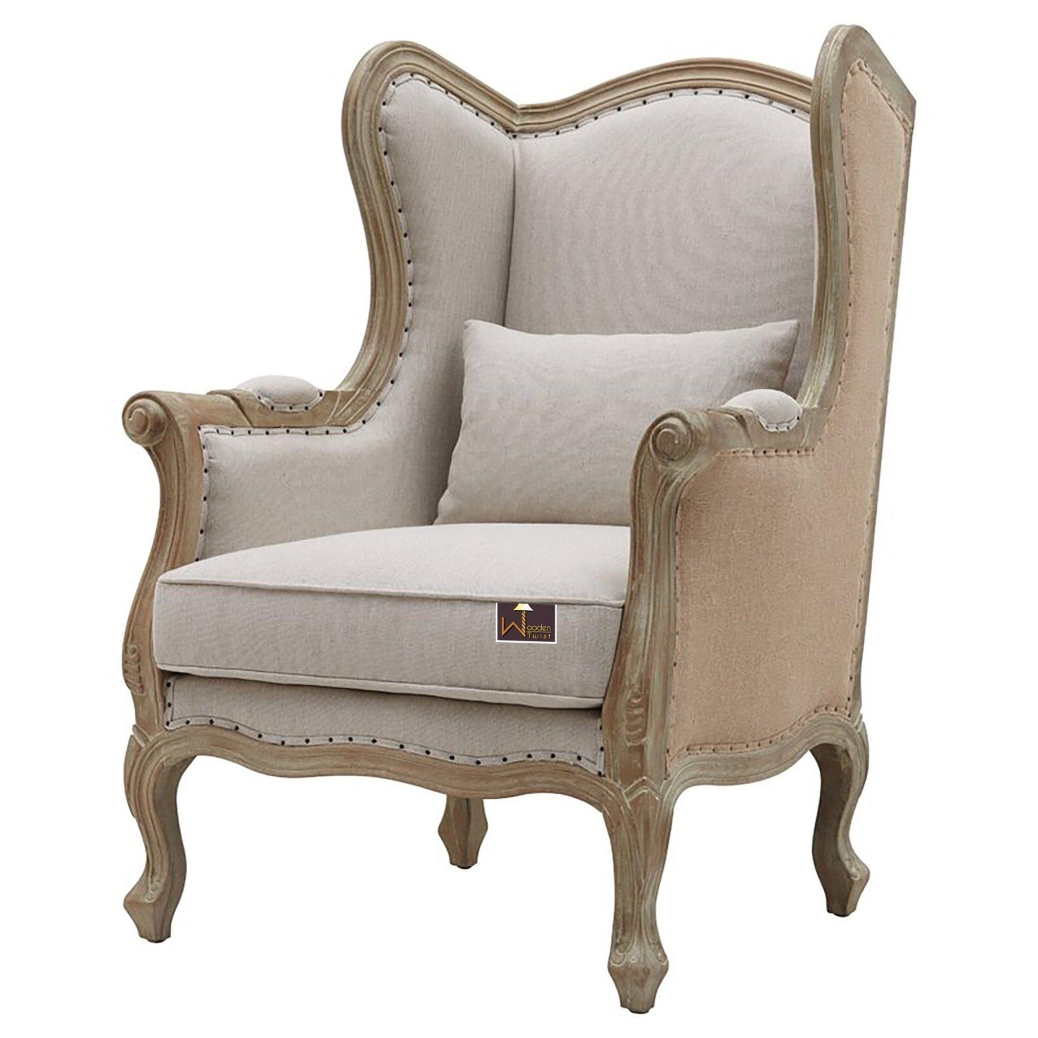 Buy Wing back Arm Chairs Online @ Wooden Twist | SRE Furniture's Point ...