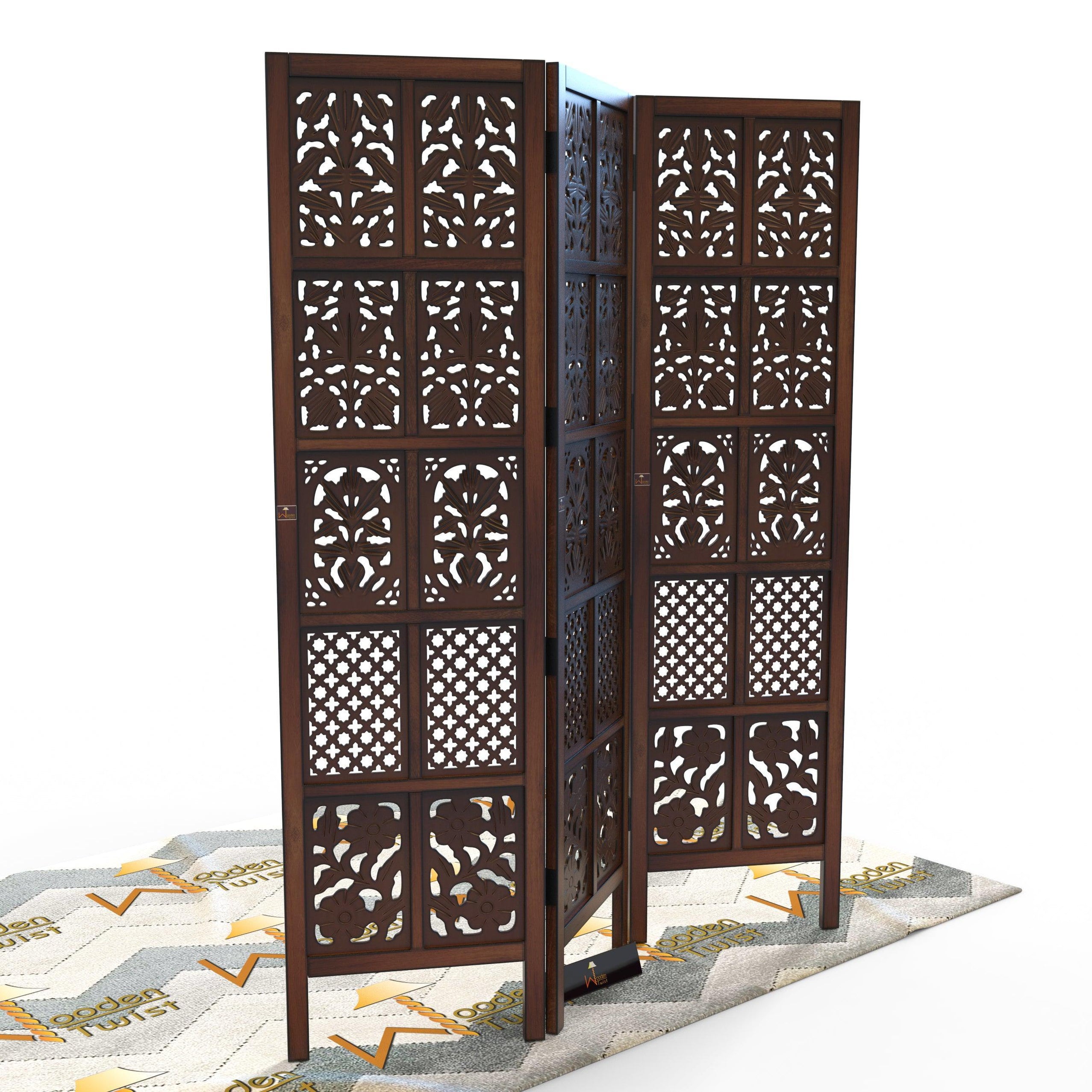 Buy Solid Wood Partition Screen Room Divider Wood Separator/Office ...