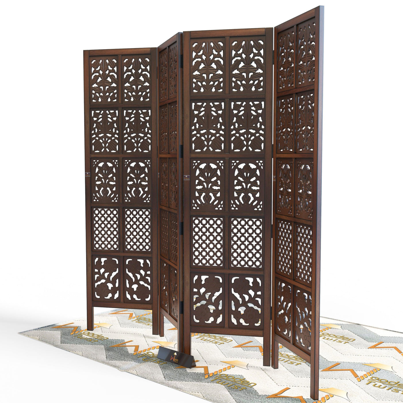 Buy Solid Wood Partition Screen Room Divider Wood Separator/Office ...