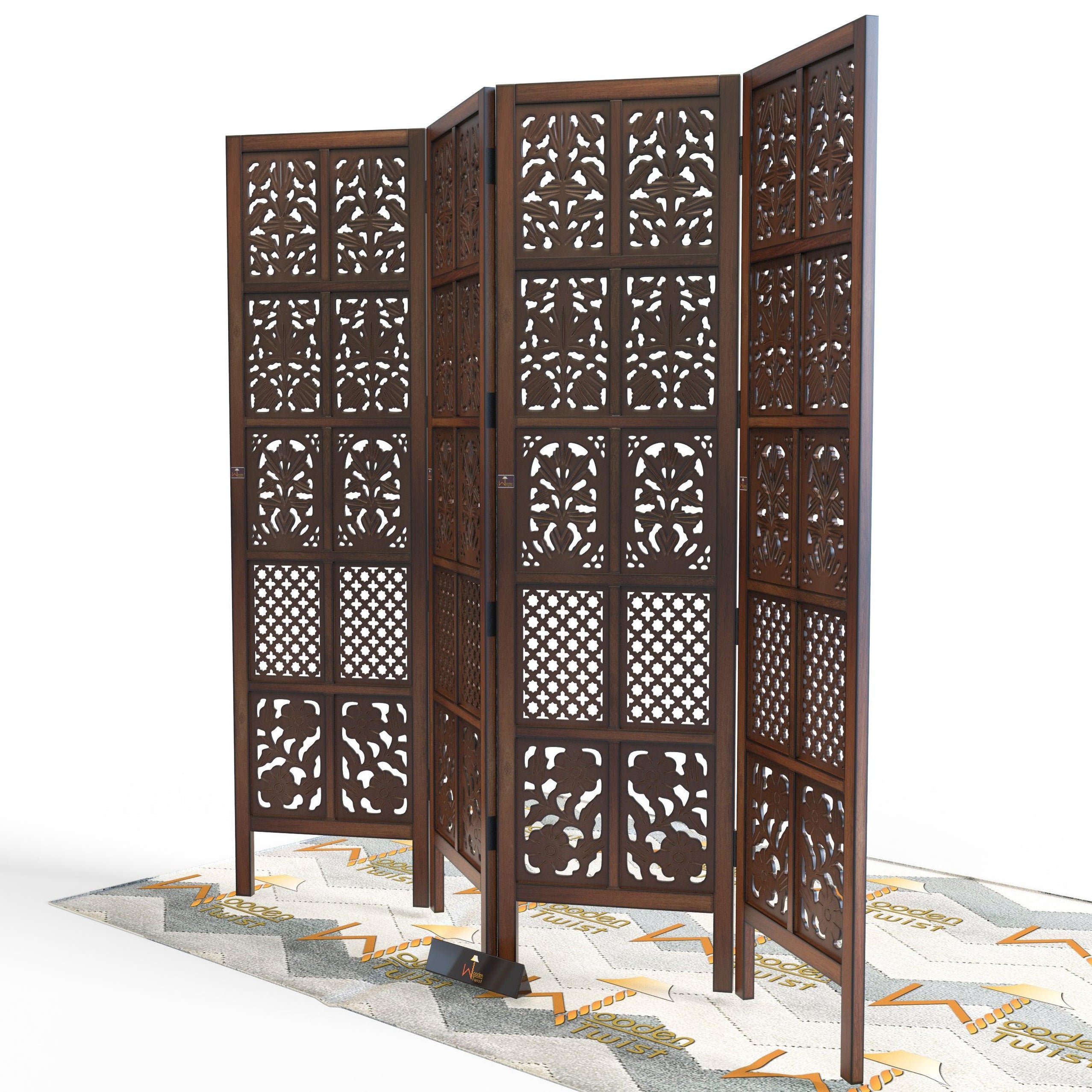 Buy Solid Wood Partition Screen Room Divider Wood Separator/Office ...