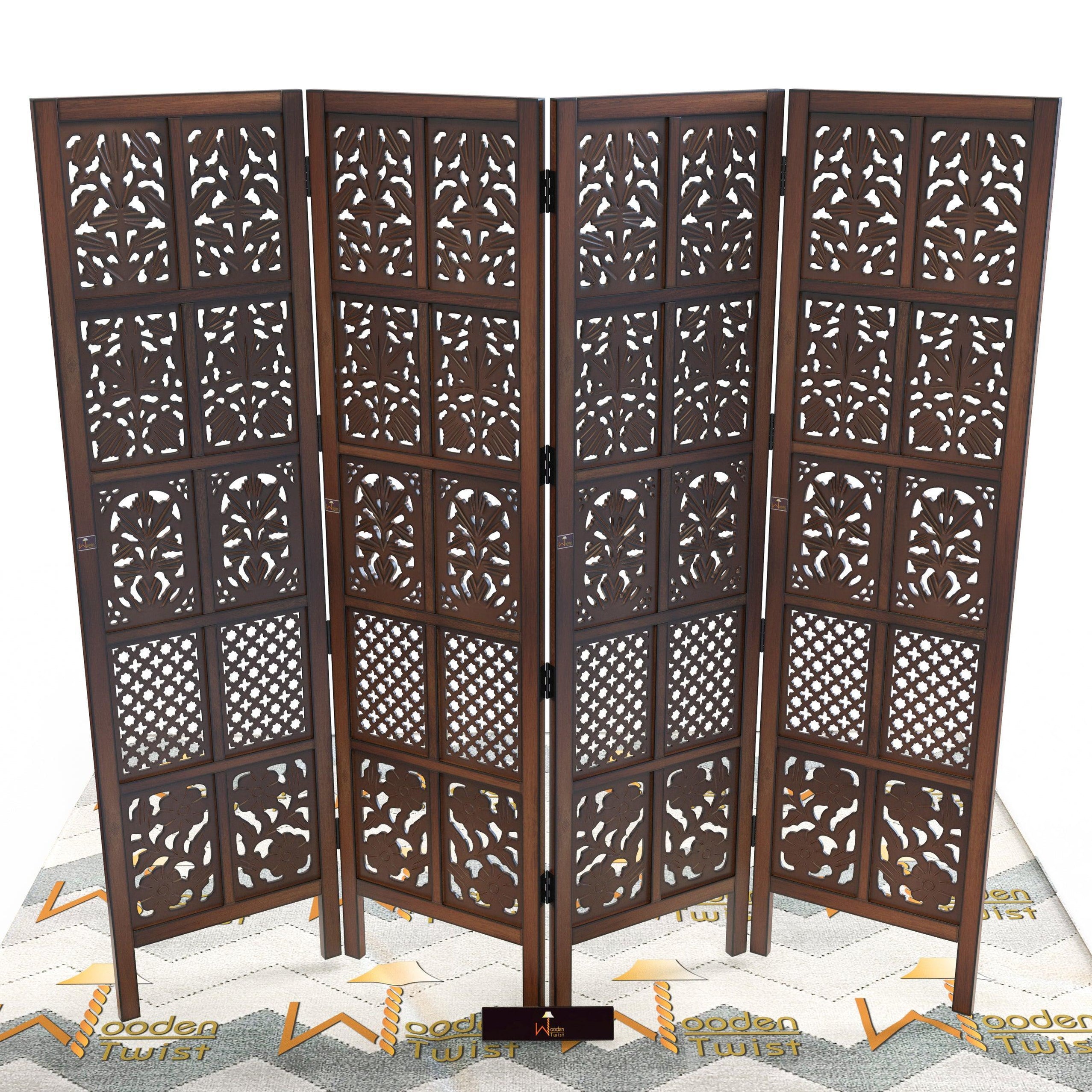 Buy Solid Wood Partition Screen Room Divider Wood Separator/Office ...