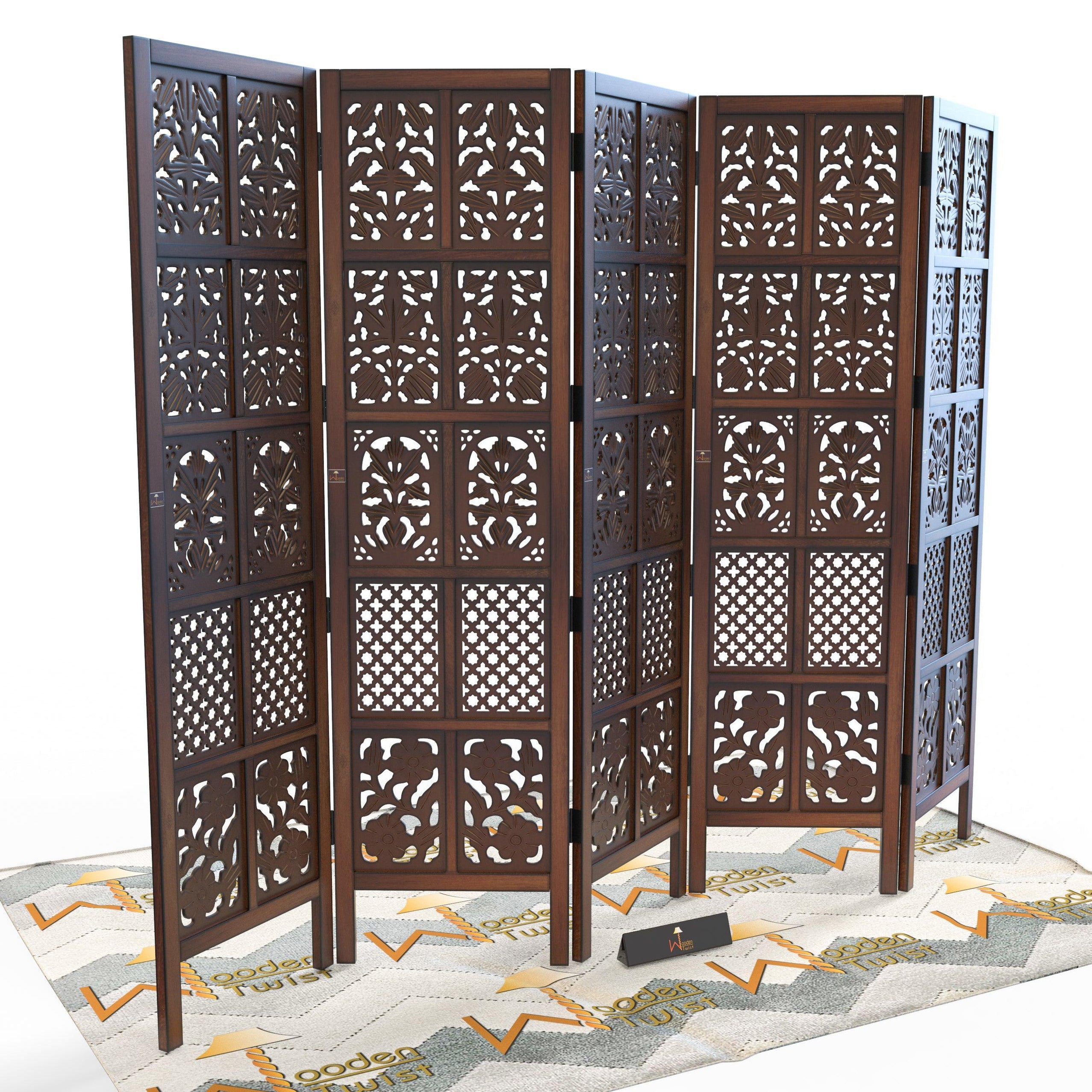 Buy Solid Wood Partition Screen Room Divider Wood Separator/Office ...