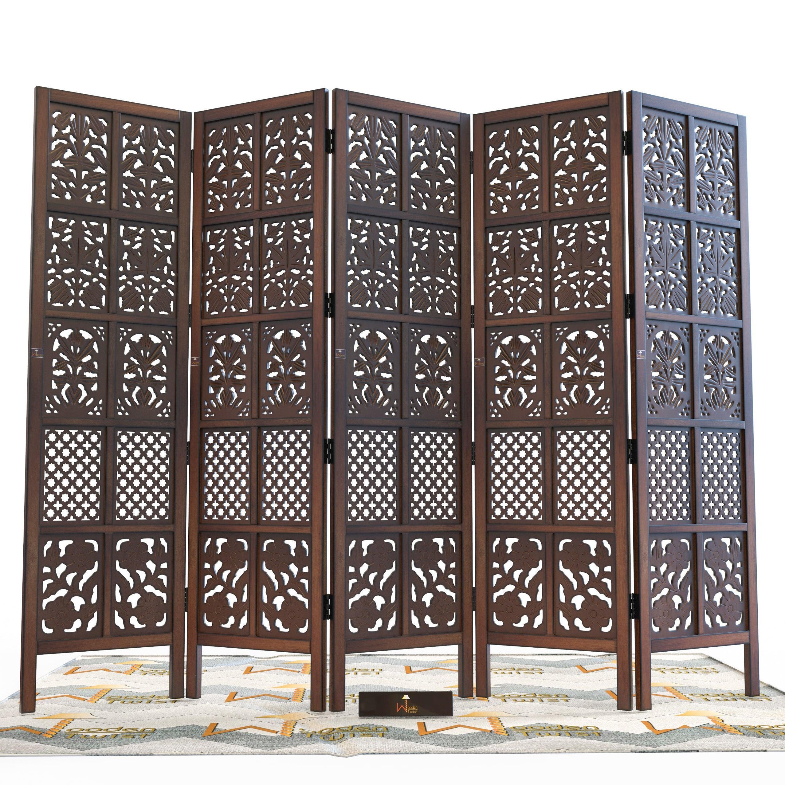 Buy Solid Wood Partition Screen Room Divider Wood Separator/Office ...