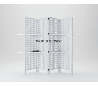 Buy Wooden Room Divider/Wood Separator/Office Furniture/Wooden ...