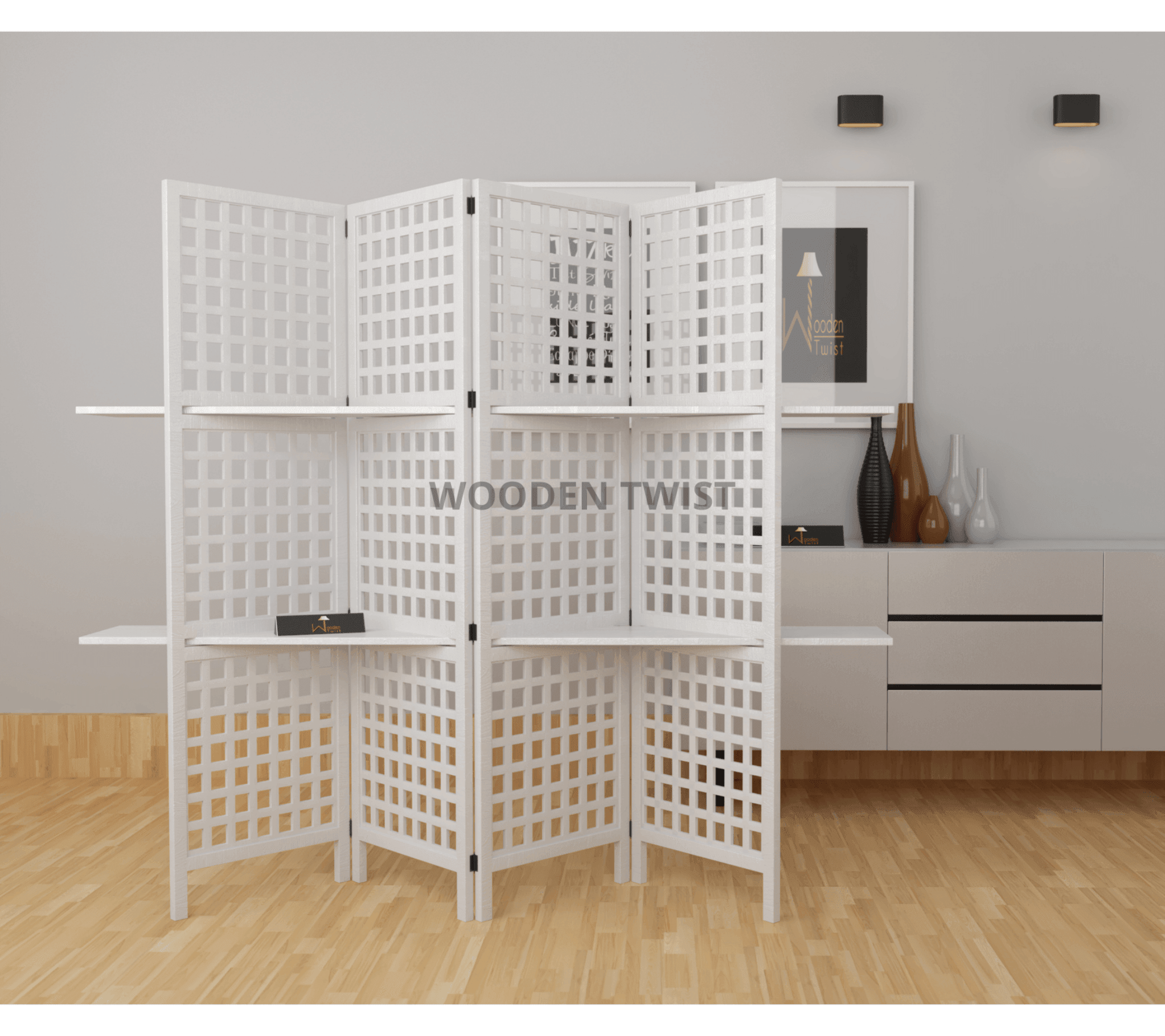 Buy Wooden Room Divider/Wood Separator/Office Furniture/Wooden ...