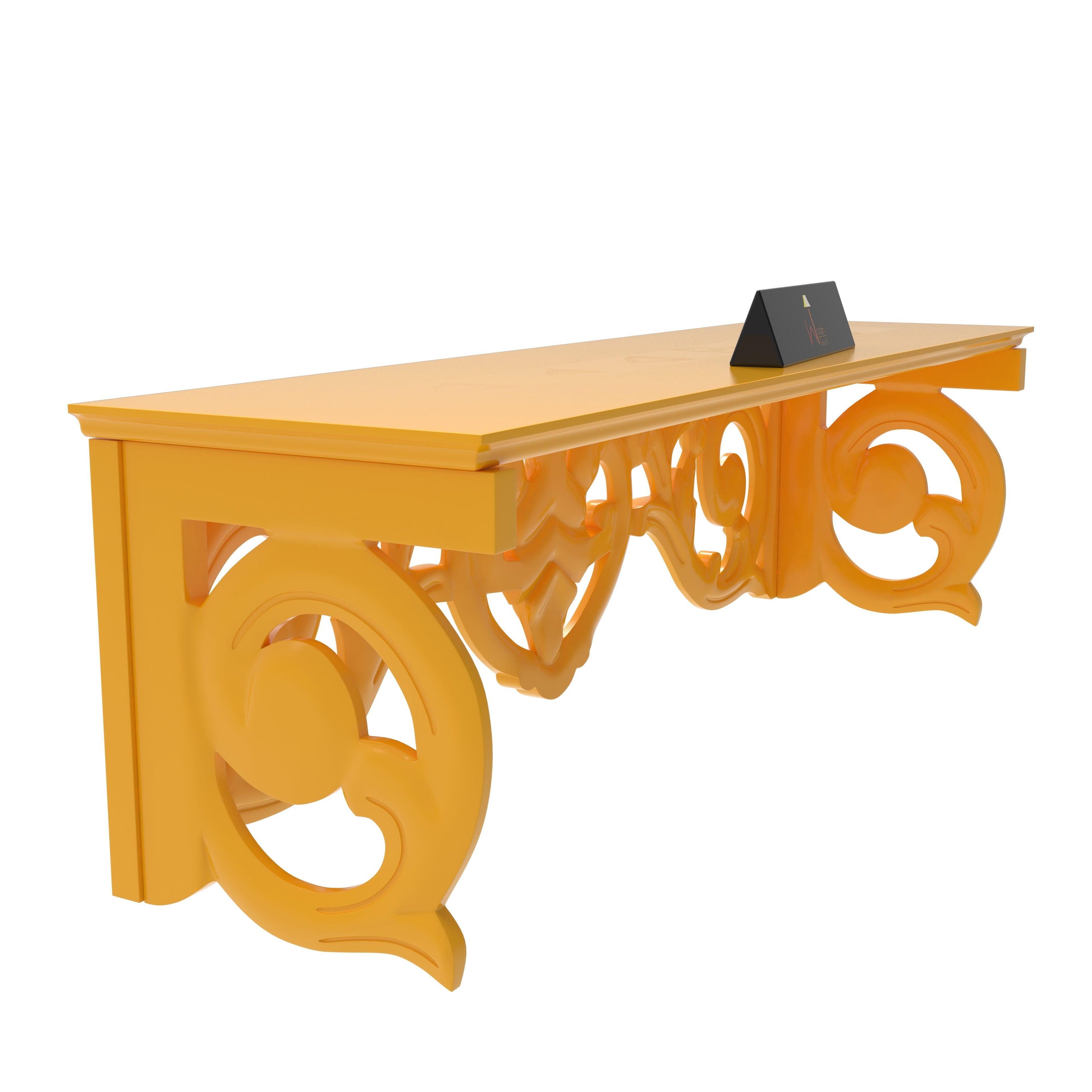 Buy Wooden Twist Wall Decor Floating Wall Shelf Rack/Bracket Online at ...