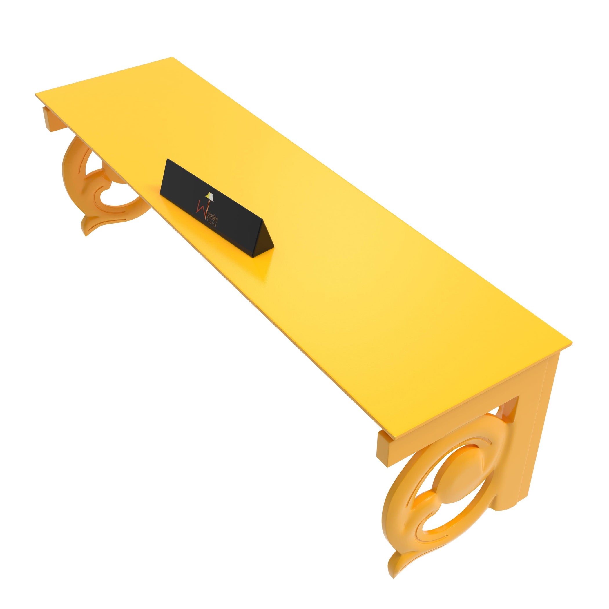 Buy Wooden Twist Wall Decor Floating Wall Shelf Rack/Bracket Online at ...