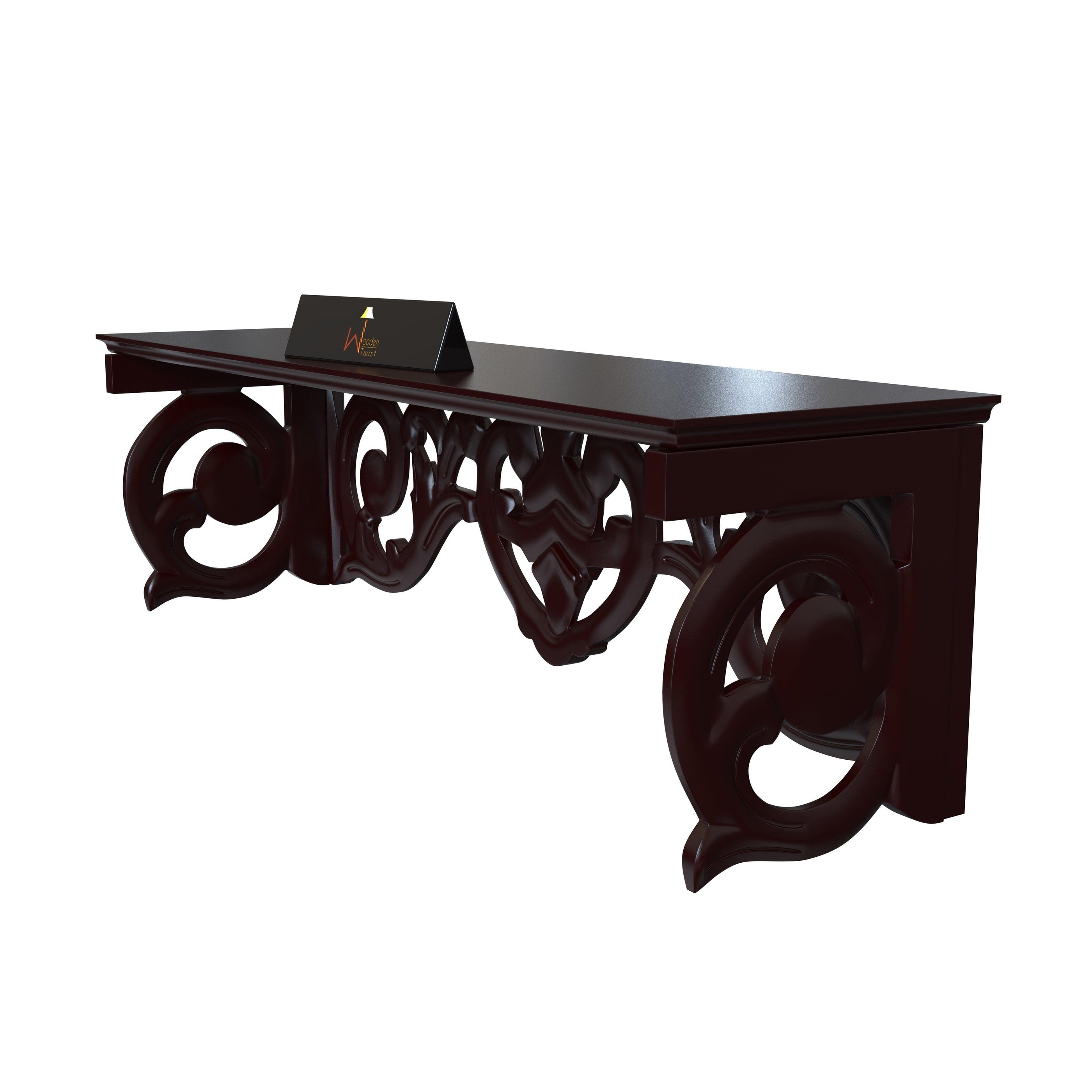 Buy Wooden Twist Wall Decor Floating Wall Shelf Rack/Bracket Online at ...