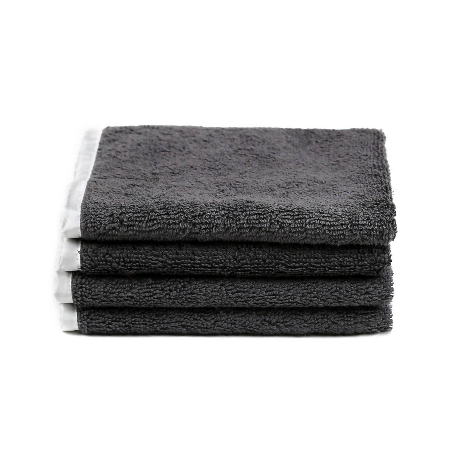 Buy Pure Cotton 500 GSM Towel (4 Piece Face Towel) Online at ...